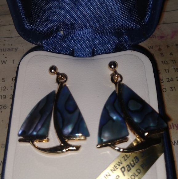 ariki | Jewelry | Sailboat Earrings By Ariki | Poshmark